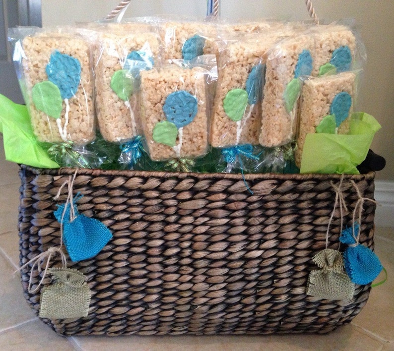 Kid's Birthday Party Favor Rice Krispie Crispy Favor With | Etsy