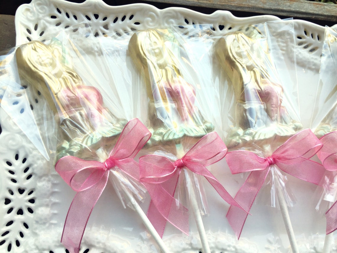 Mermaid Ocean Nautical Chocolate Lollipop for Kid's Birthday, Baby ...