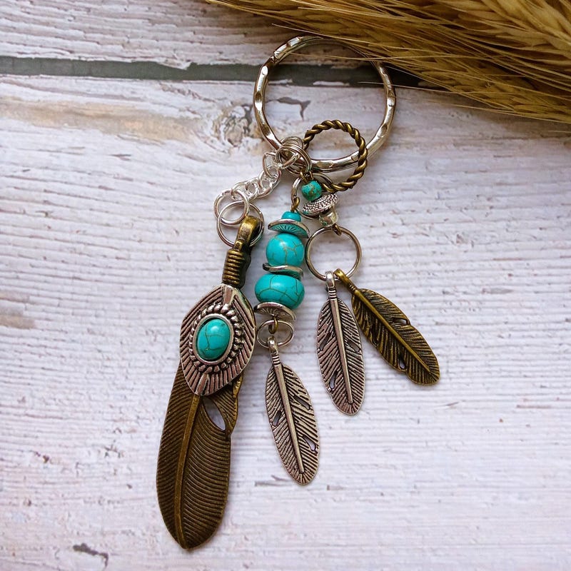 Western Themed Keychains - Etsy UK