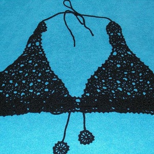 Sexy Lace Cotton Lace Soft Cups Crochet Lingerie Bralette - Etsy