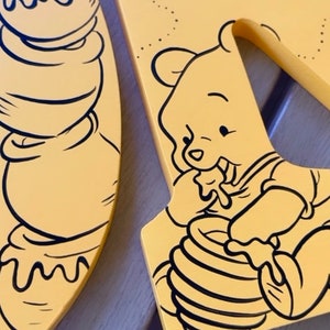 Painted OUTLINED Letters not Filled In - Etsy