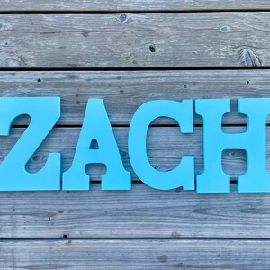 PLAIN Painted Letters - Etsy