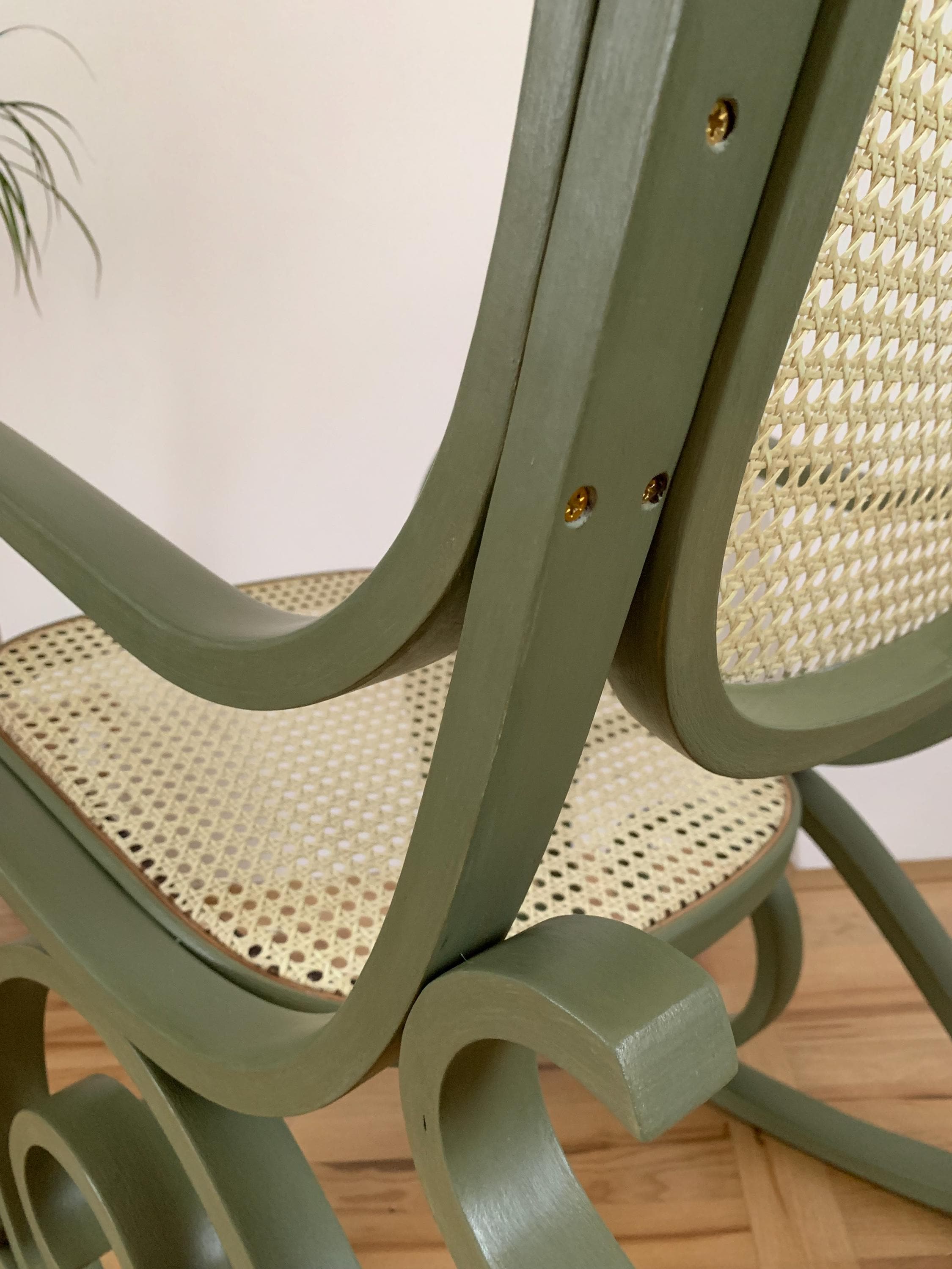 Mid-century Thonet Rocking Chair / Bentwood Vintage Rocking Chair ...