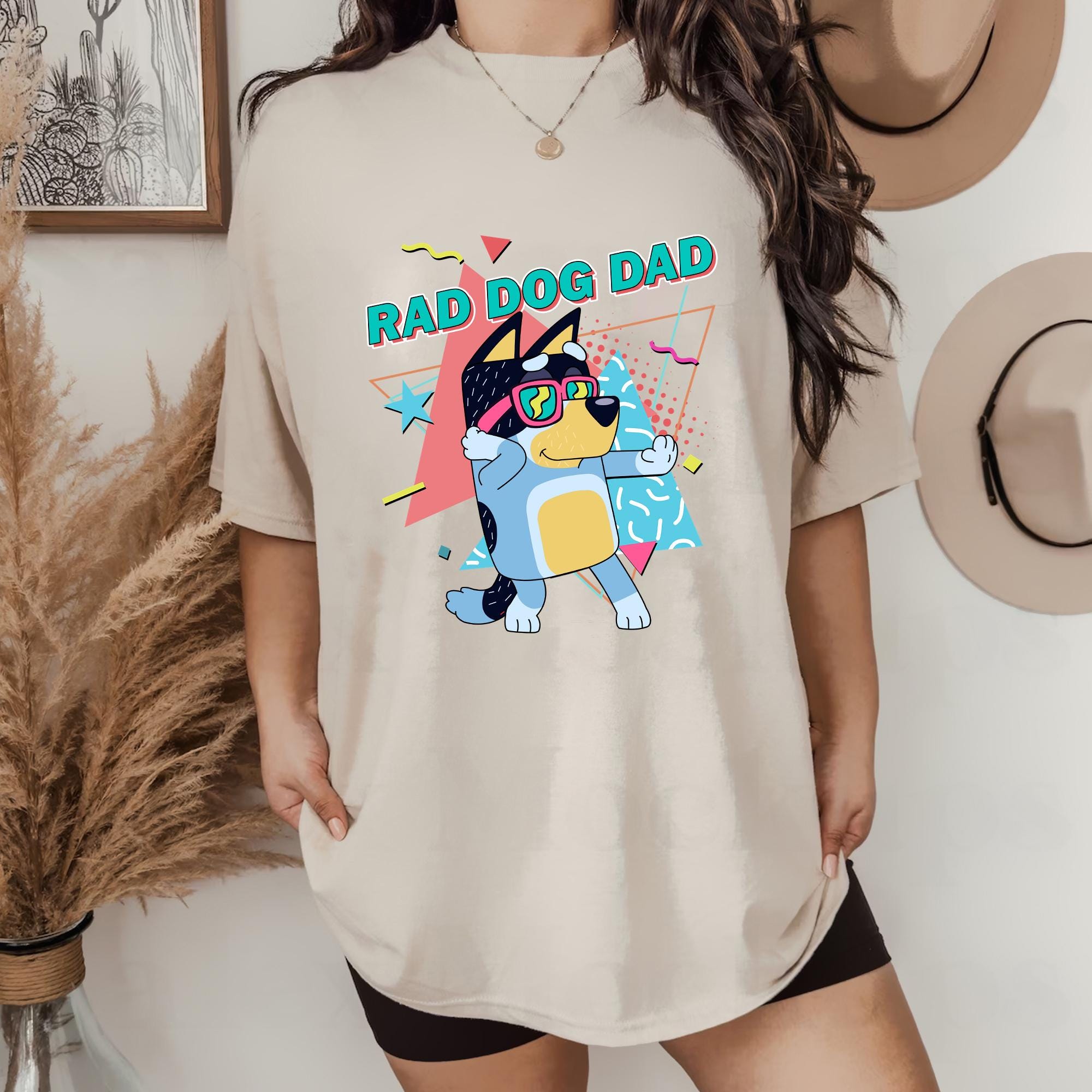 Bluey Rad Dog Dad PNG, Bluey Dad Png, Bluey Father's Day Gift, Birthday ...