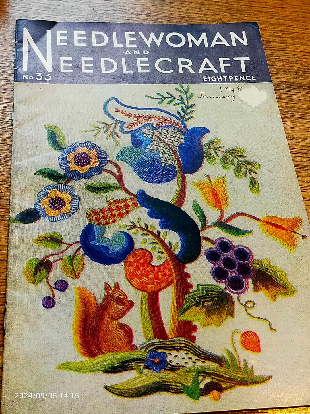 Original 1940s Needlewoman and Needlecraft Magazine , Includes ...