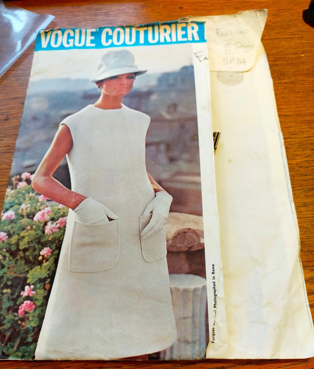 Vogue Couturier Design Fabiana of Italy Sleeveless Dress With - Etsy