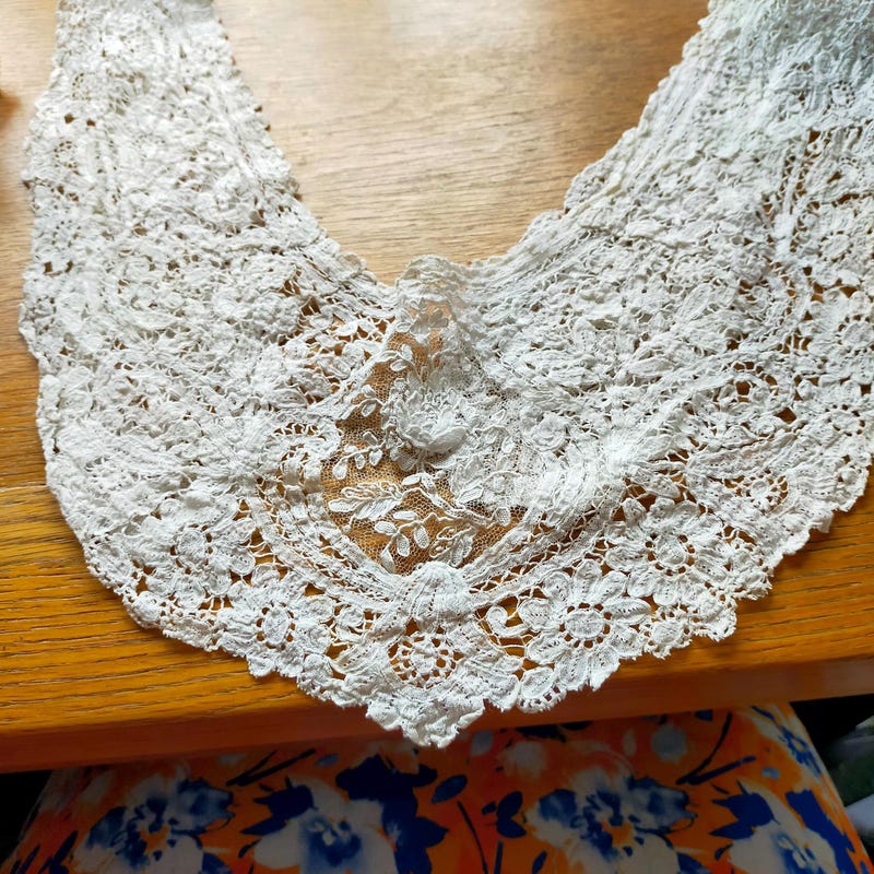 Antique Lace Collar - Etsy