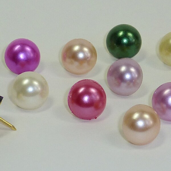 Pearl Push Pins - Etsy