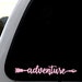 Adventure Arrow Vinyl Auto Decal, Gift for World Travelers, Hippie Boho ...
