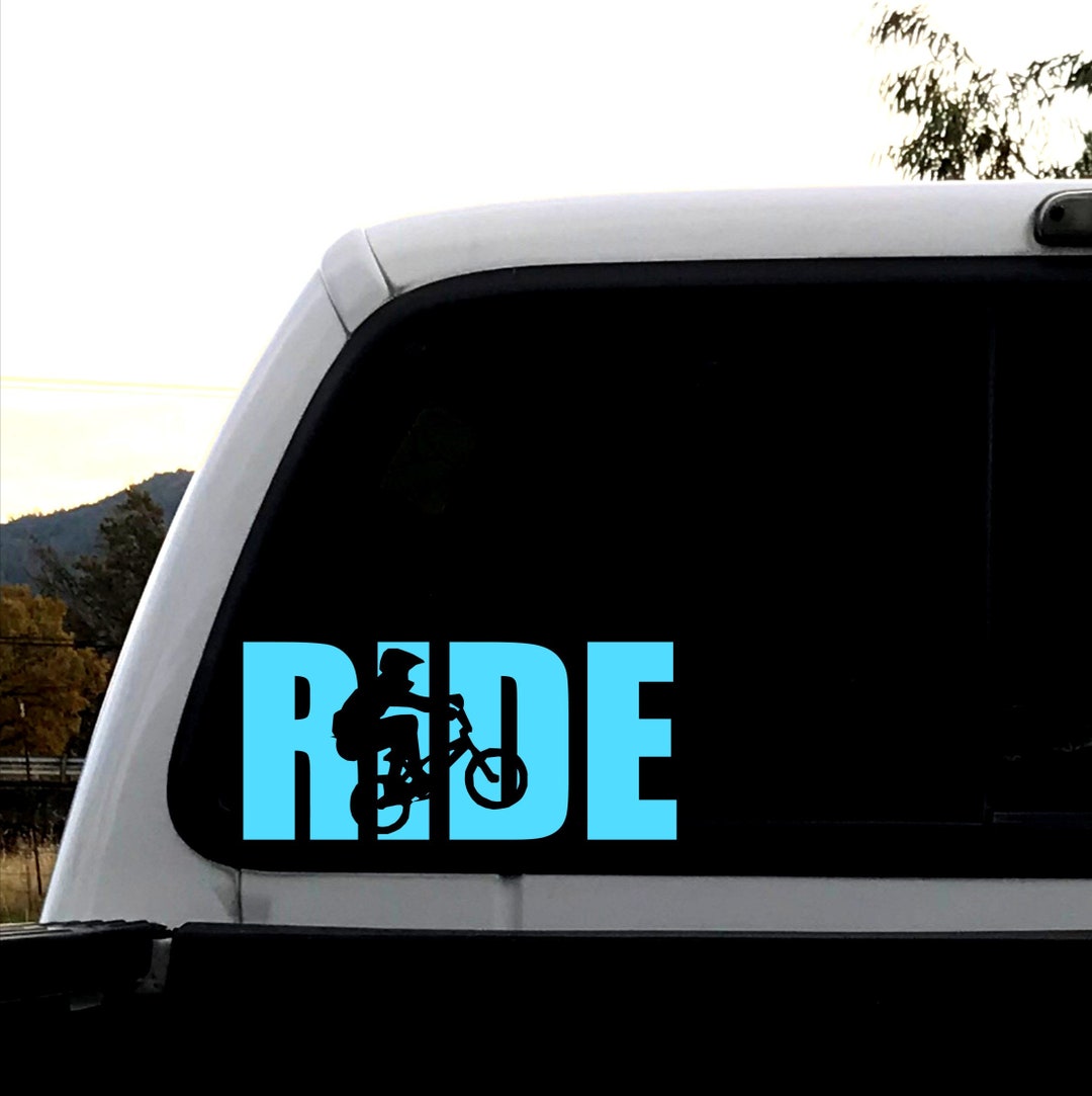 BMX Bike Decal, BMX Rider, Bmx Bike Sticker, BMX Mom Car Decal ...