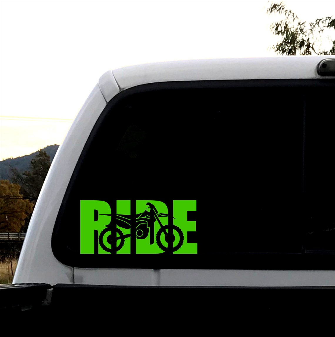 Motorcycle Gift Dirt Bike Decal Ride Sticker Motocross | Etsy