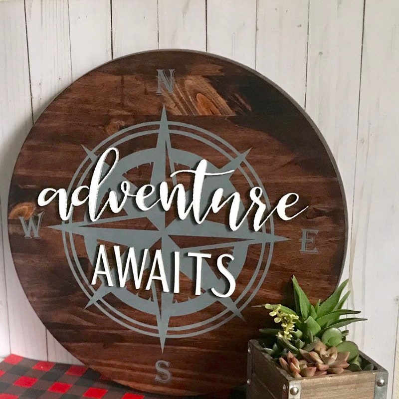 Compass Rose Sign - Etsy