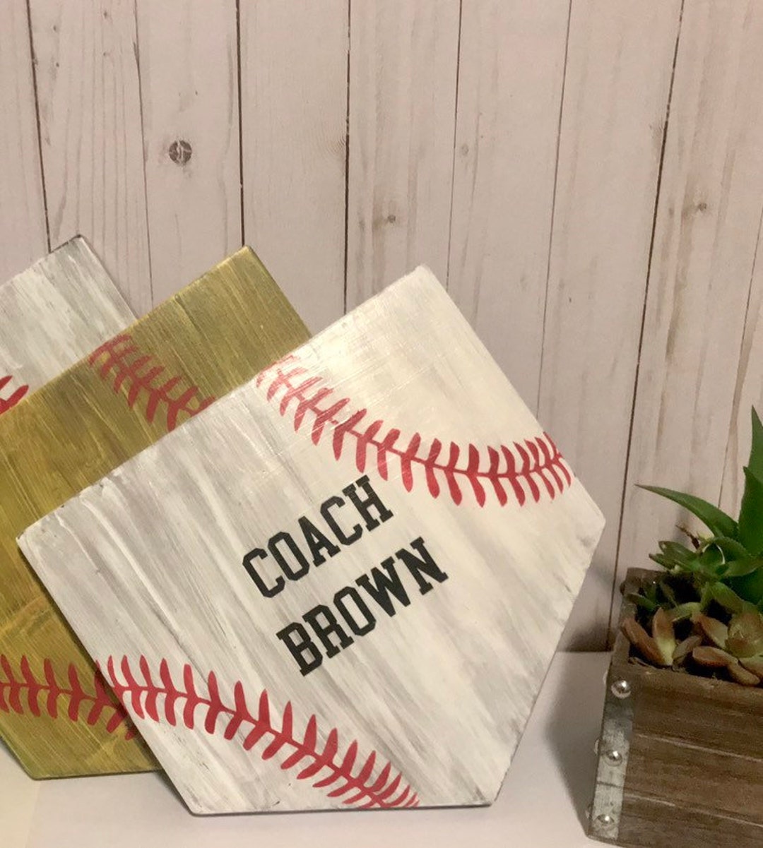 Personalized Softball Baseball Coach Gift, End of Season Manager Gift ...
