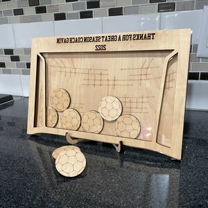 Unique Personalized Soccer Coach Gift, End of Season Football Gift ...