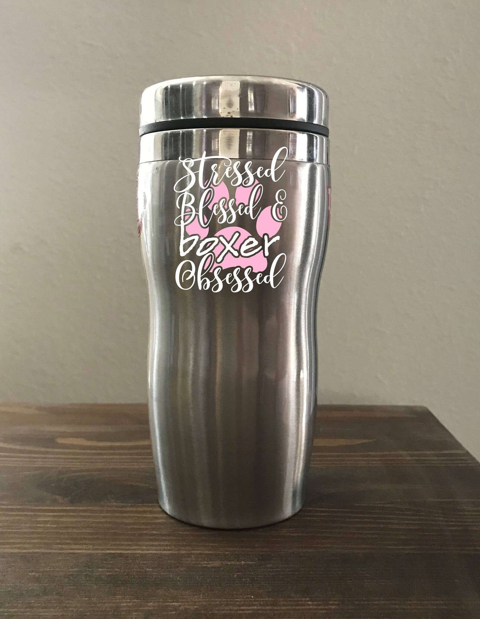 Boxer Decal Boxer Owner Gift Stressed Blessed Boxer Dog | Etsy