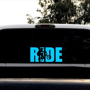 BMX Bike Decal, BMX Rider, Bmx Bike Sticker, BMX Mom Car Decal ...