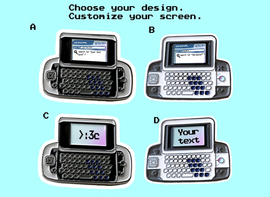 Motorola Sidekick Customizable Phone Stickers - Get Yours Personalized ...