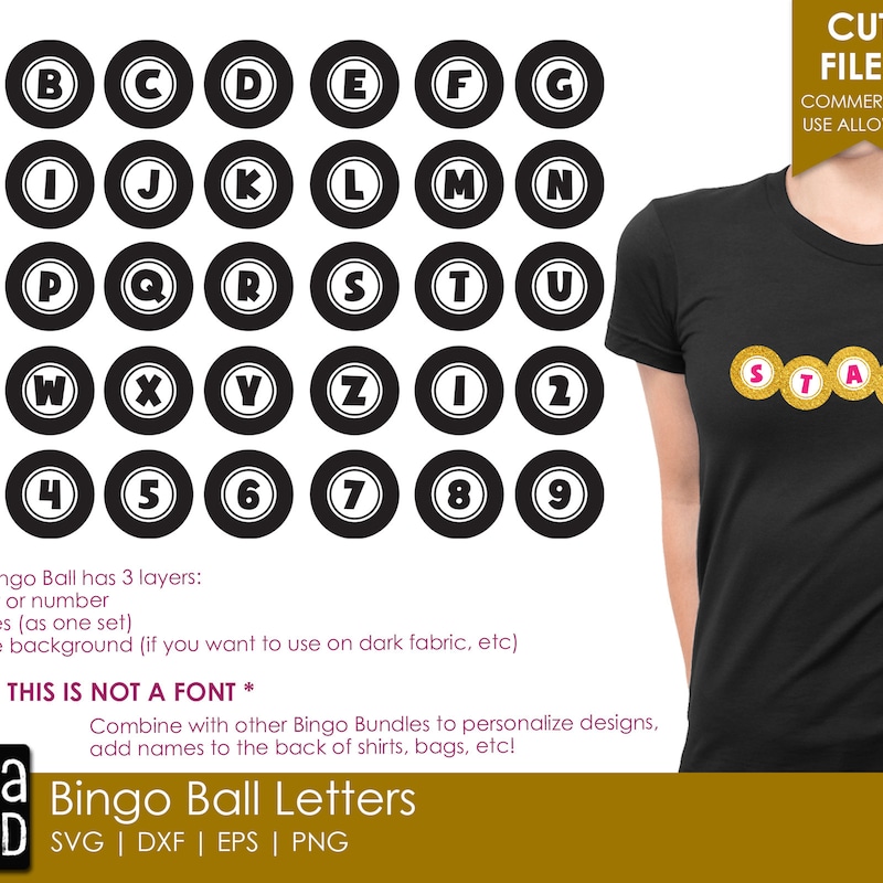 Bingo Cards Svg - Etsy