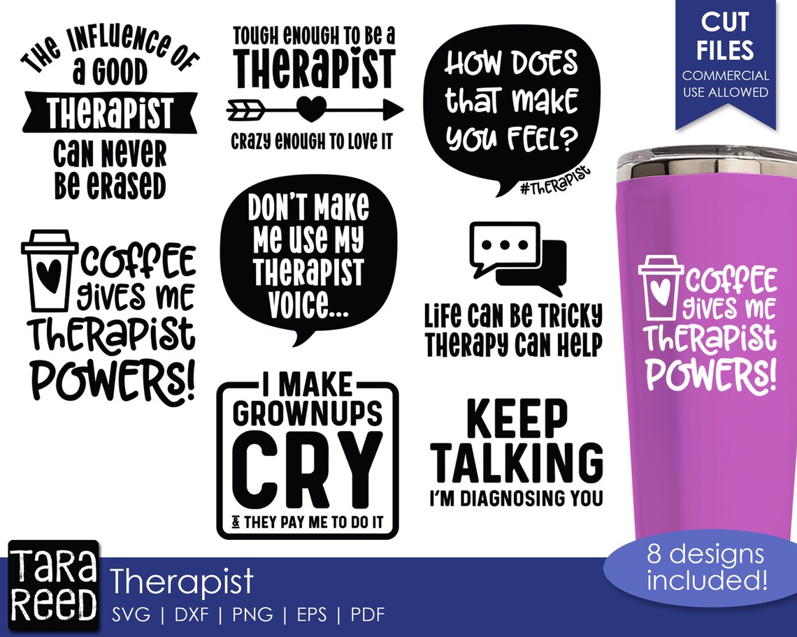 Therapist SVG and Cut Files for Crafters - Etsy