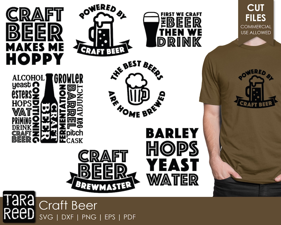 Craft Beer - Beer SVG and Cut Files for Crafters - Etsy
