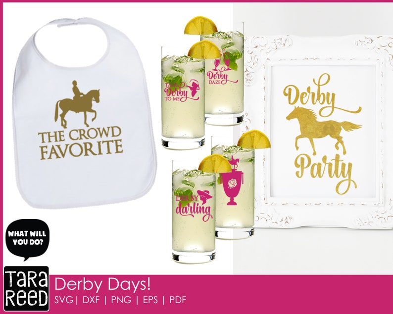 Derby Days Horse Race SVG and Cut Files for Crafters - Etsy