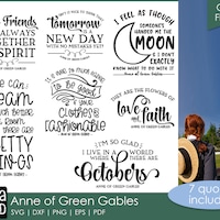 Anne of Green Gables PNG Clipart | Room Décor | Anne Shirley Clipart ...