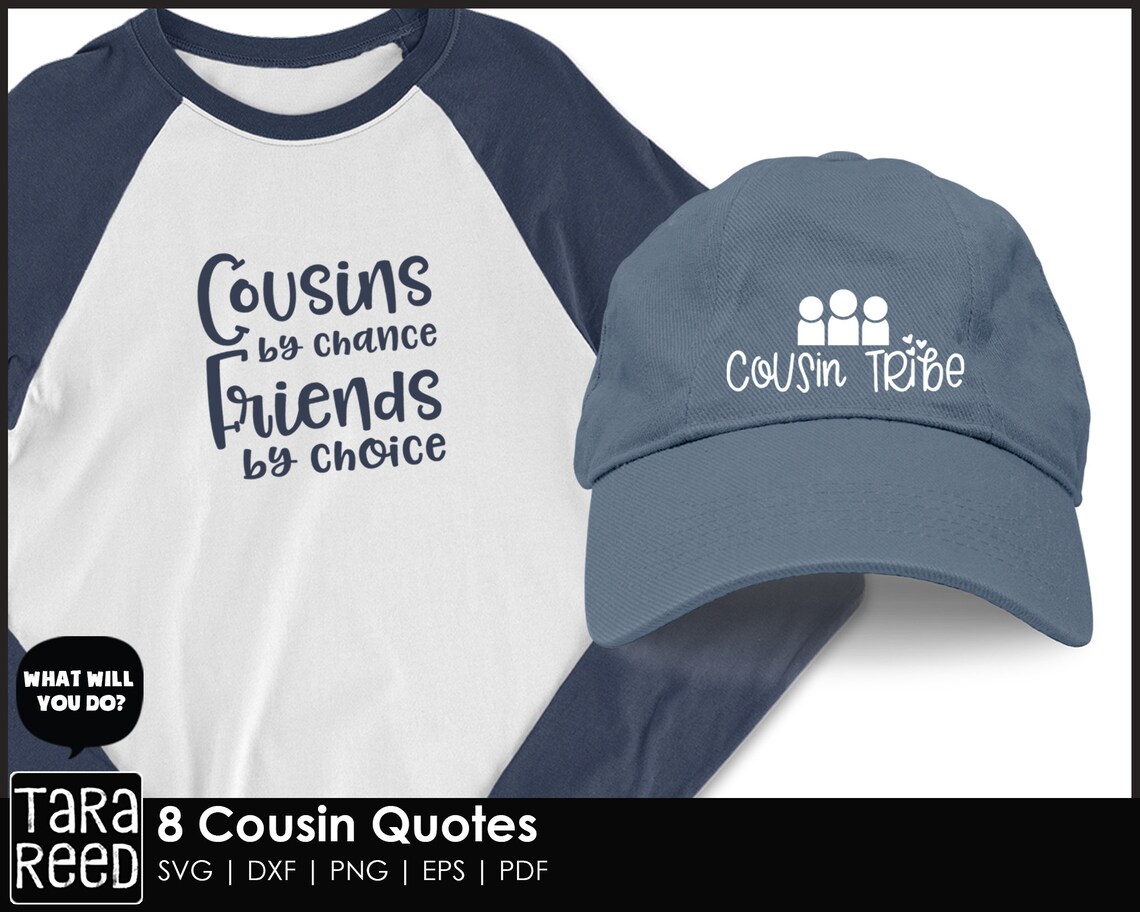 Cousins SVG and Cut Files for Crafters - Etsy