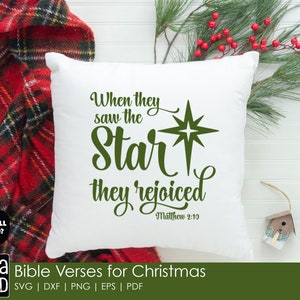 Bible Verses for Christmas - Christmas SVG and Cut Files for Crafters ...