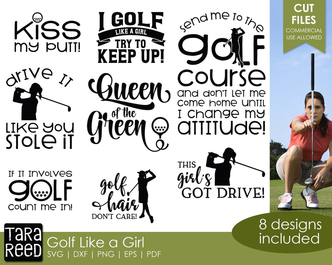 Golf MEGA Bundle Golf SVG and Cut Files for Crafters | Etsy
