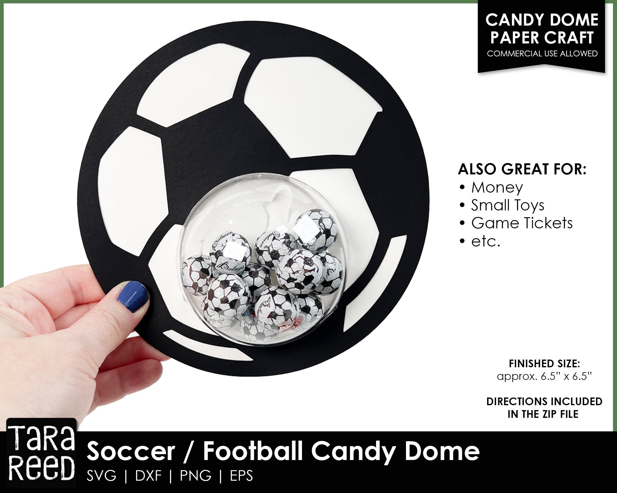 Soccer SVG | Soccer Candy Dome | Soccer Coach Gift - Etsy UK