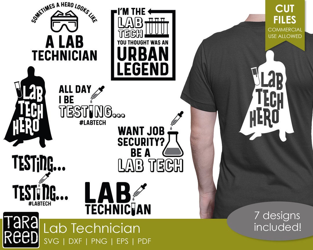 Lab Technician - SVG and Cut Files for Crafters - Etsy