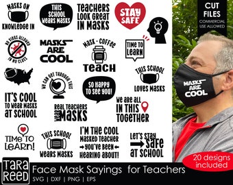 Mask Sayings Svg | Etsy