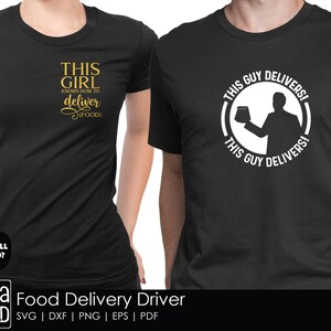 Food Delivery Driver - SVG and Cut Files for Crafters - Etsy