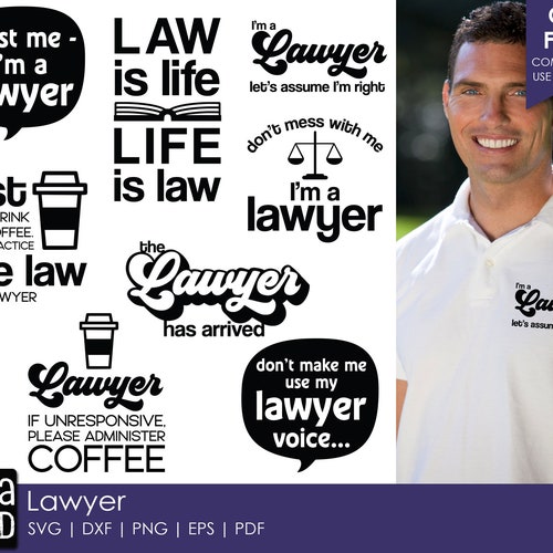 Attorney SVG and Cut Files for Crafters - Etsy