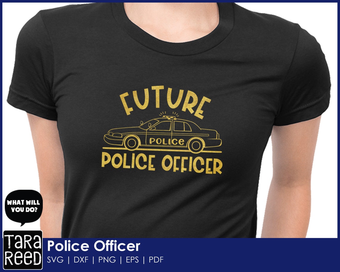 Police Officer SVG and Cut Files for Crafters - Etsy