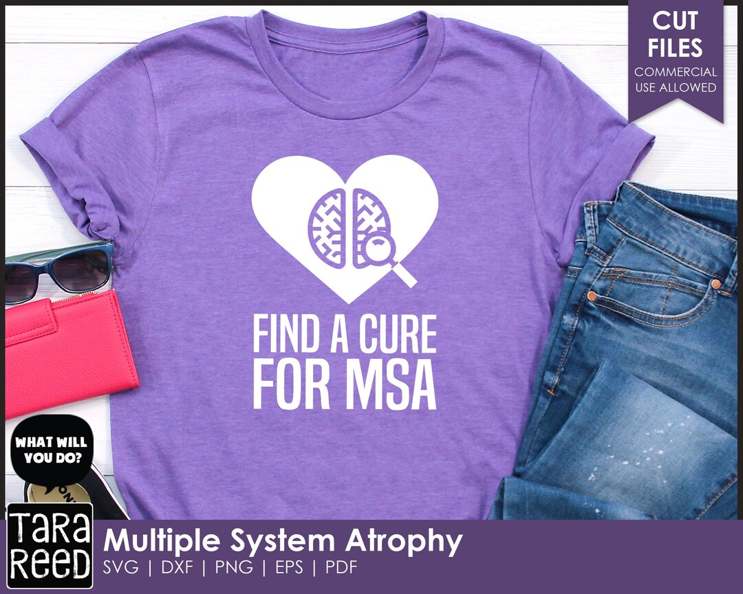 Multiple System Atrophy - MSA SVG and Cut Files for Crafters - Etsy