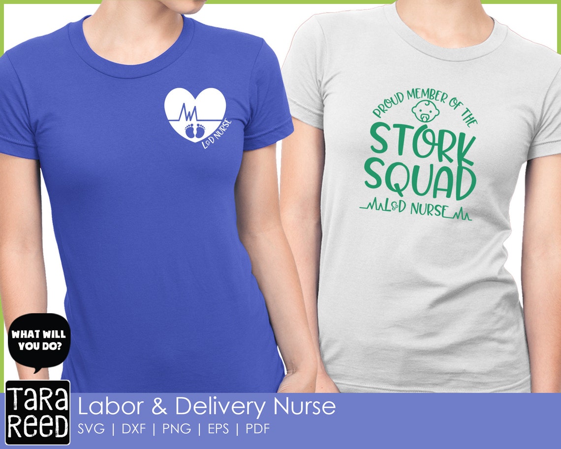 Labor & Delivery Nurse Nurse SVG and Cut Files for Crafters - Etsy