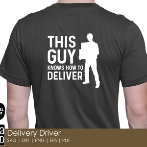 Delivery Driver - SVG and Cut Files for Crafters - Etsy