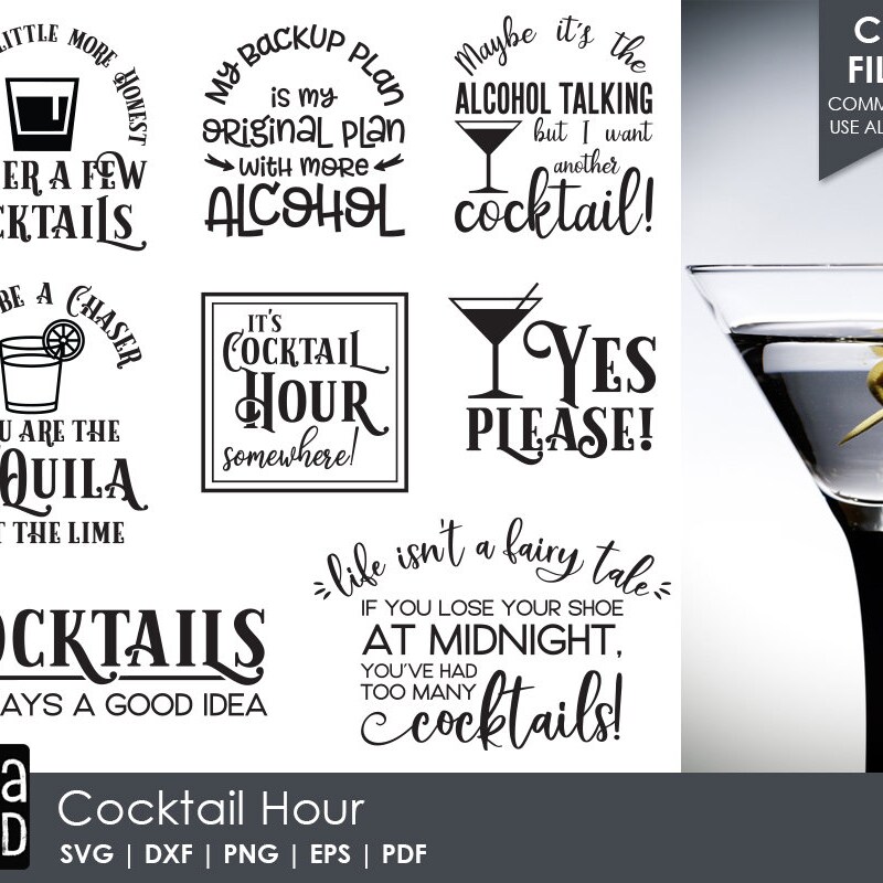 Cocktail Hour - Etsy