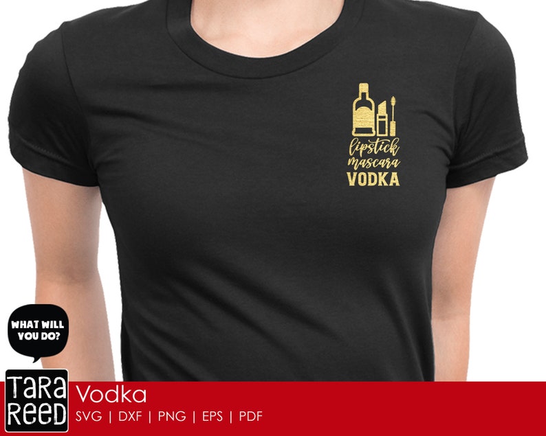 Vodka Cocktail SVG and Cut Files for Crafters - Etsy