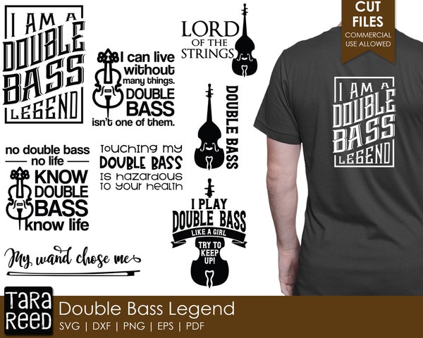 Bluegrass Instruments SVG PDF PNG Bundle Cricut Sublimation Silhouette ...