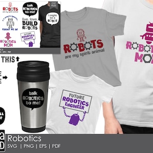 Robotics - SVG and Cut Files for Crafters - Etsy