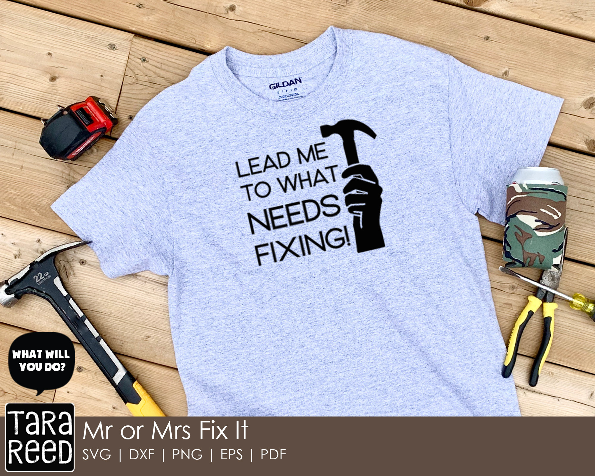 Mr or Mrs Fix It - Handyman SVG and Cut Files for Crafters - Etsy UK