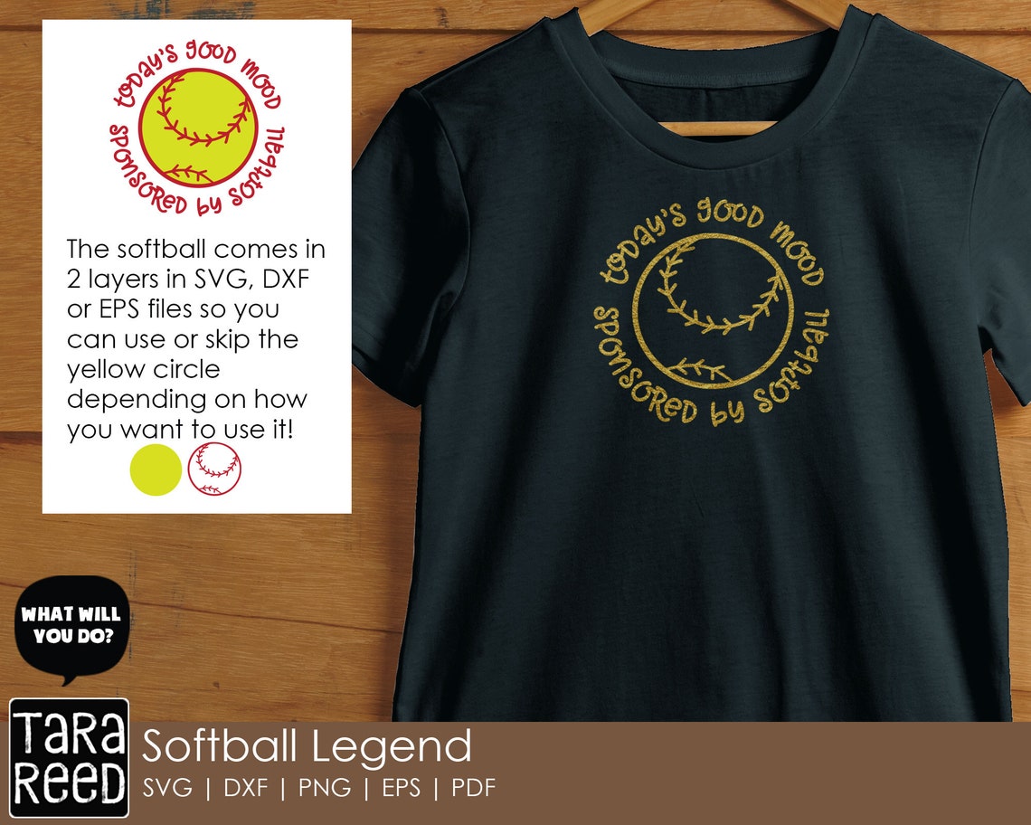 Softball Legend Softball SVG and Cut Files for Crafters - Etsy
