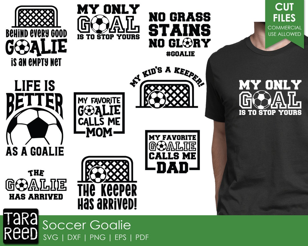 Soccer Goalie - Soccer SVG and Cut Files for Crafters - Etsy