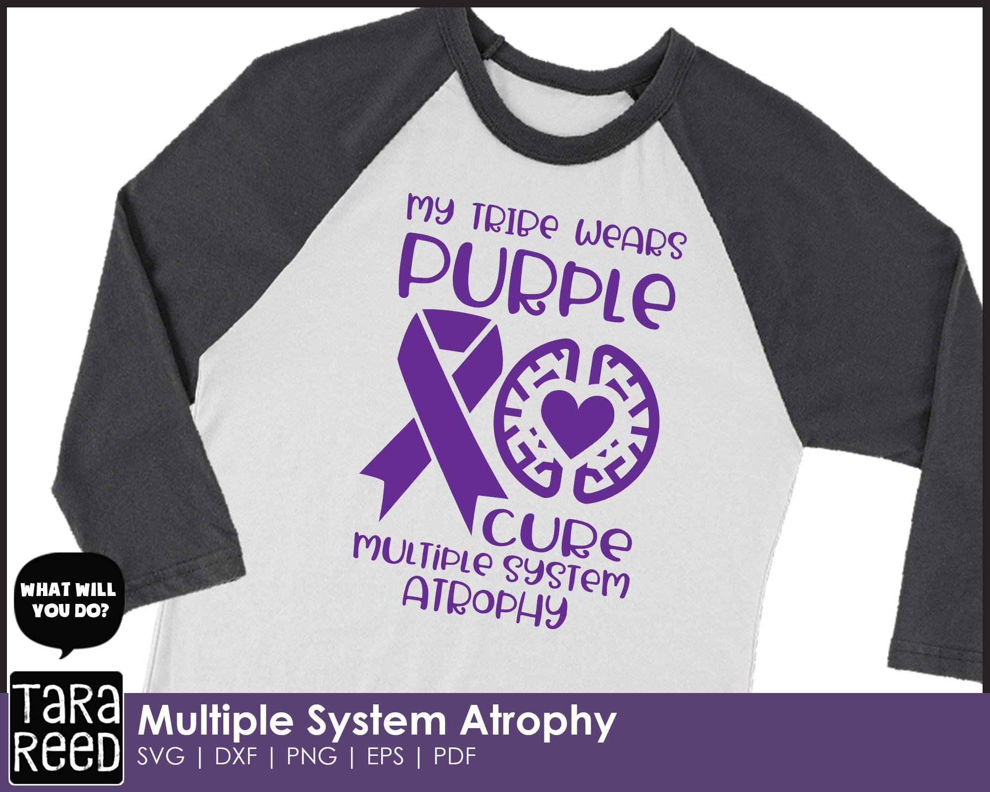 Multiple System Atrophy - MSA SVG and Cut Files for Crafters - Etsy