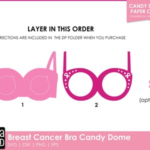 Breast Cancer SVG for Cricut - Breast Cancer Awareness Paper Crafts ...