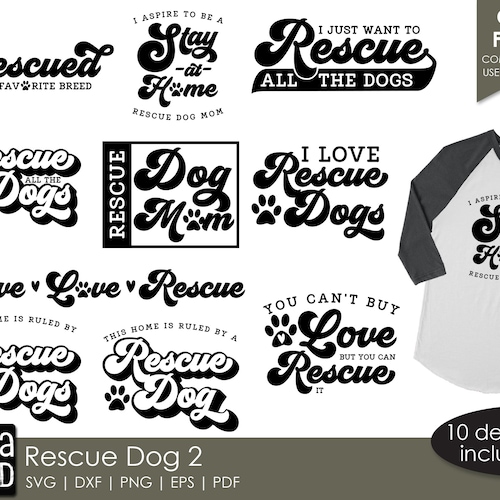 Love My Mutt Svg Dog SVG and Cut Files for Crafters - Etsy