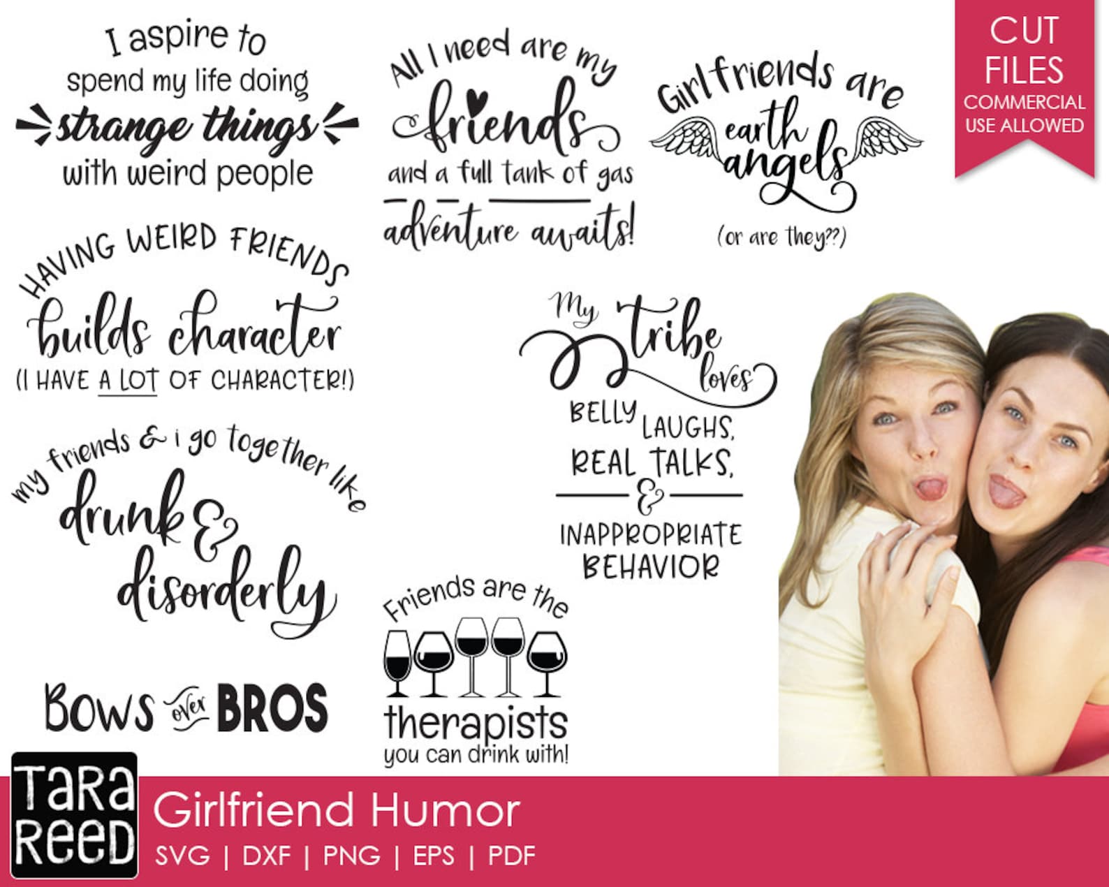 Girlfriends SVG and Cut Files for Crafters - Etsy