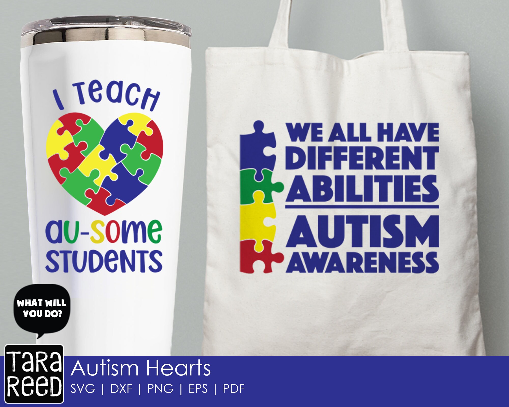 12 Autism SVG and Cut Files for Cricut and Silhouette | Etsy